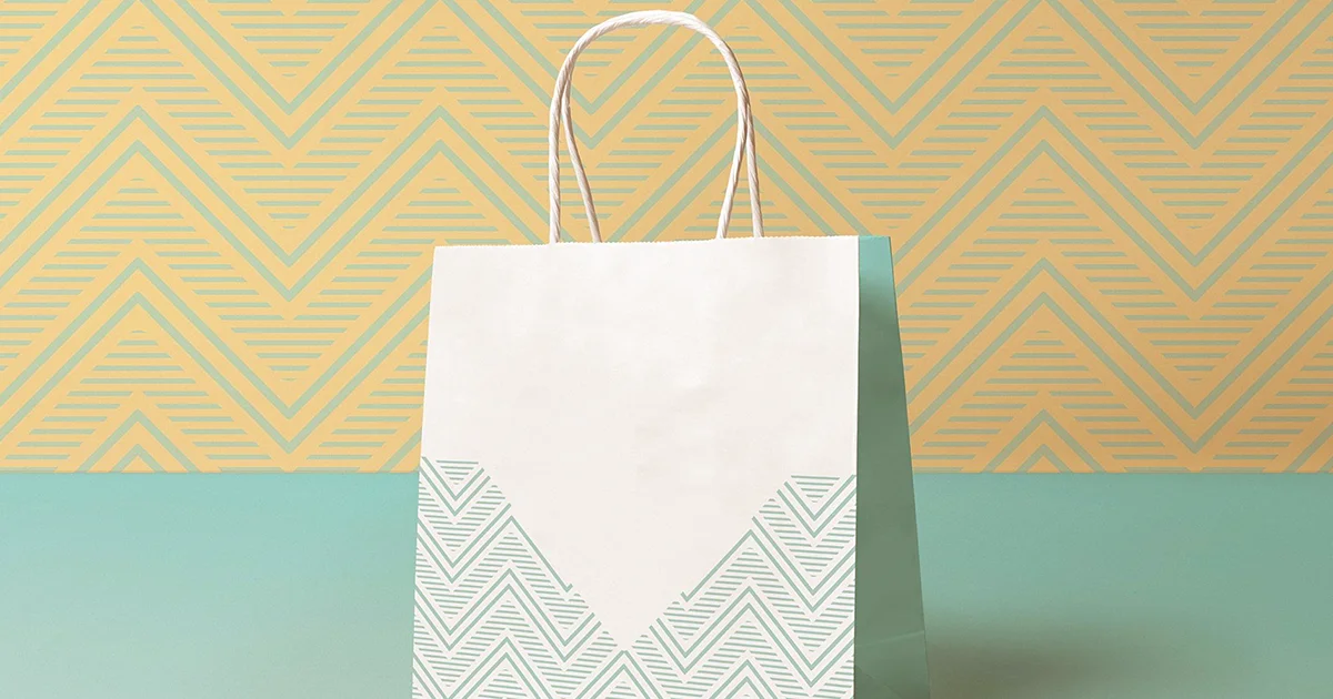Bespoke Custom Gift Bags | Printed Design & Free Shipping