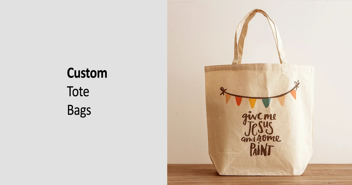 Bespoke Tote Bags | Custom Design Printing & Free Shipping