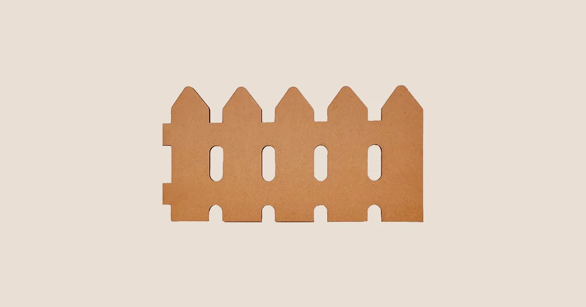 Bespoke Cardboard Fence Partitions for Product Packaging - RCB UK