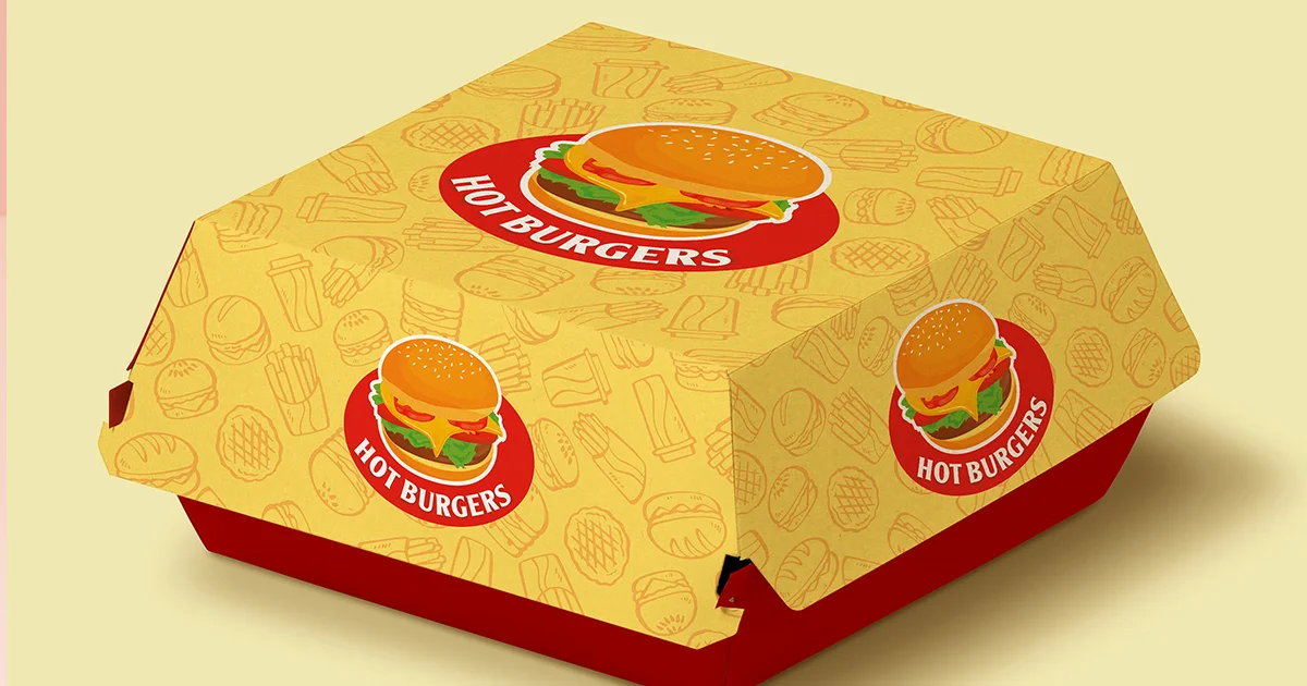 Burger Packaging Boxes - Custom Boxes for Fast Food Packaging