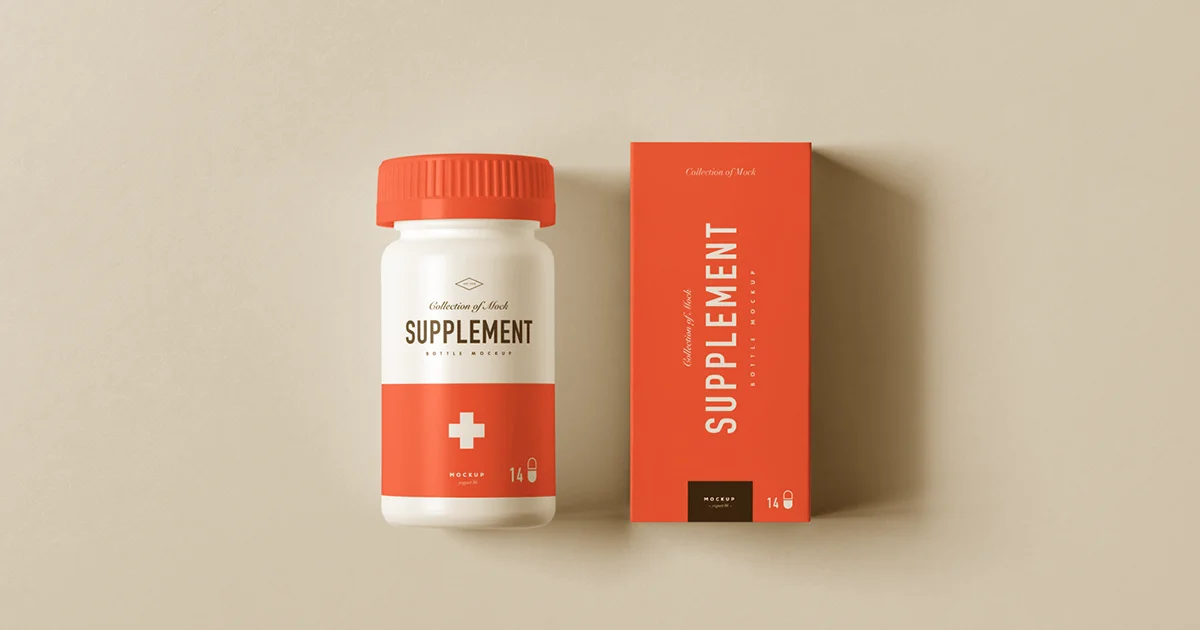 Healthcare Supplement Packaging Boxes in Custom Shapes & Sizes