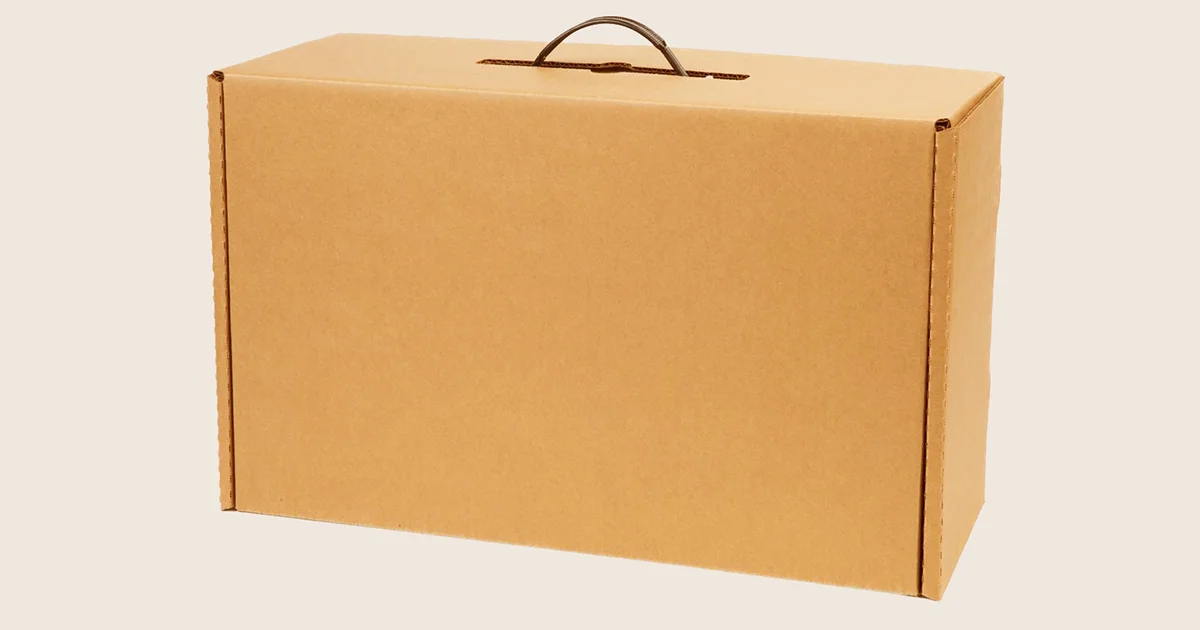 Custom Shipping Box with Handle | Branded Postal Solutions